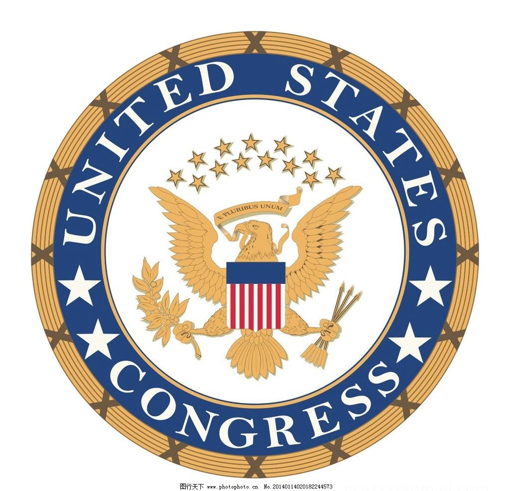美国国会标志图片_其他_LOGO标识-图行天下素材网